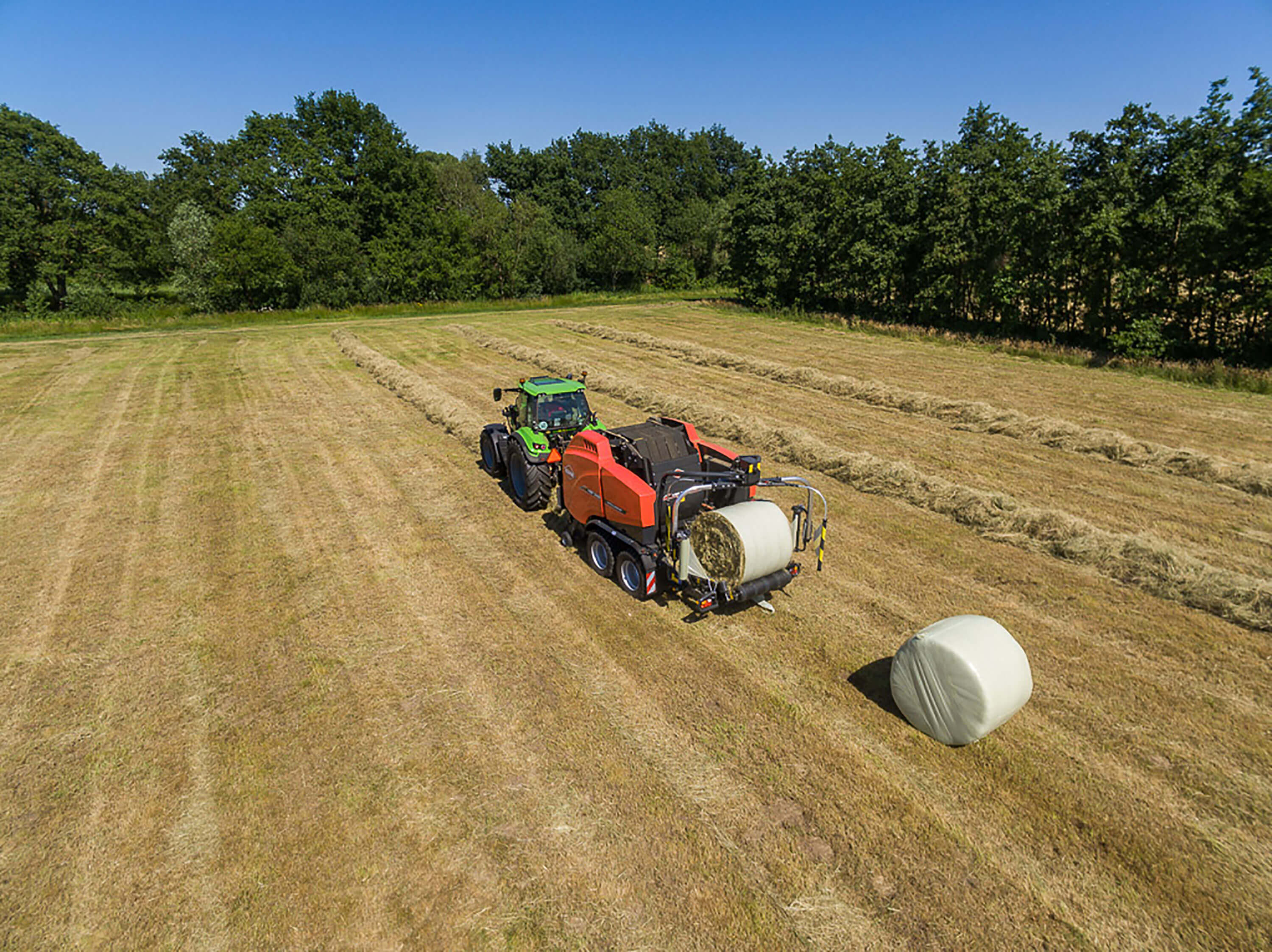 Round Baler-Wrapper Combinations | KUHN